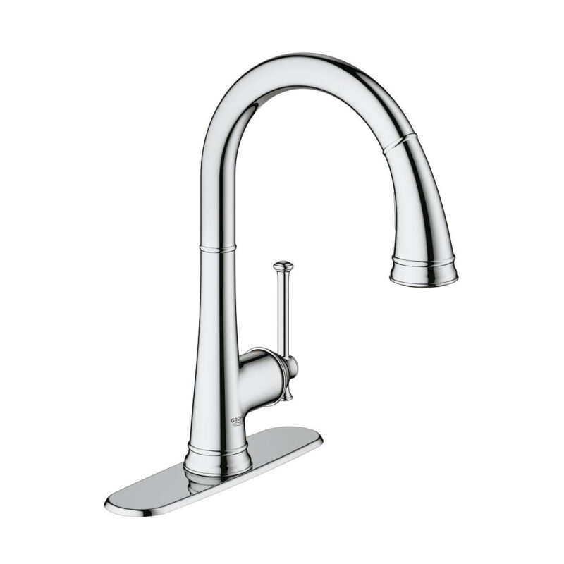 Alt 40875 - Bettola, Pull-Down Faucet in Black or Chrome Finishes ...