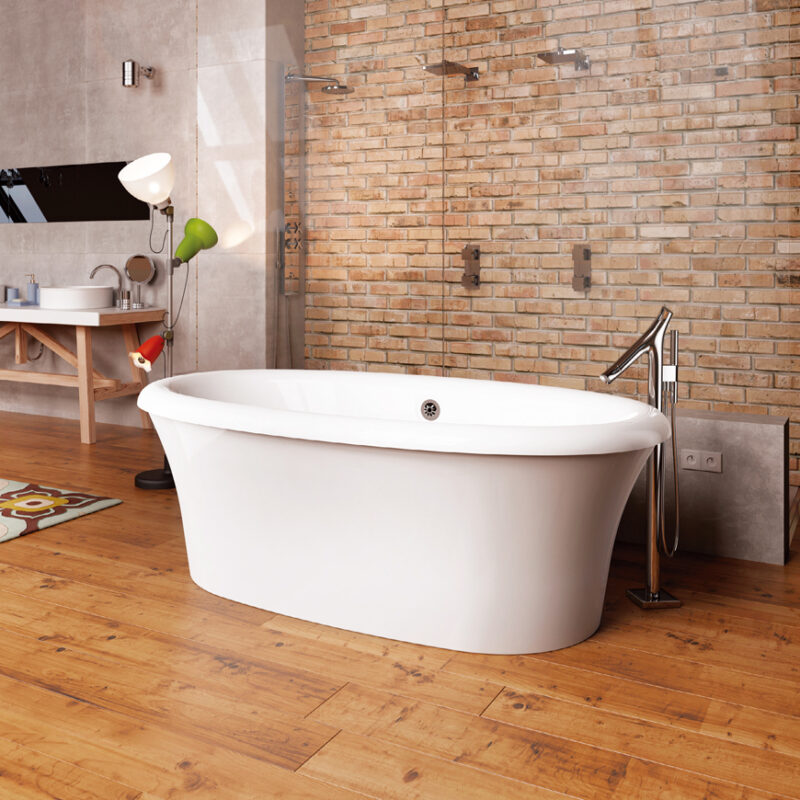 Neptune Florence 3260 Freestanding Bathtub - Amati Canada