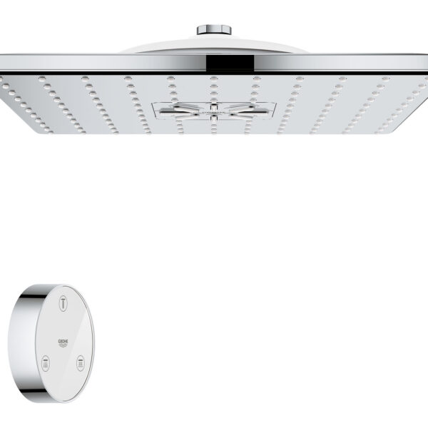 Grohe 26645000 - Shower Head with Remote, 12" - 2 Sprays, 1.75gpm ...