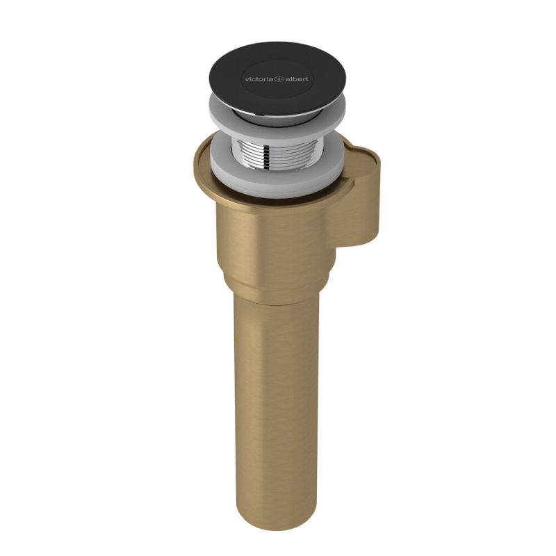 OS&B 6040QK-MBL - WASTE & OVERFLOW CLICKER KIT, Without ABS, In MATTE ...