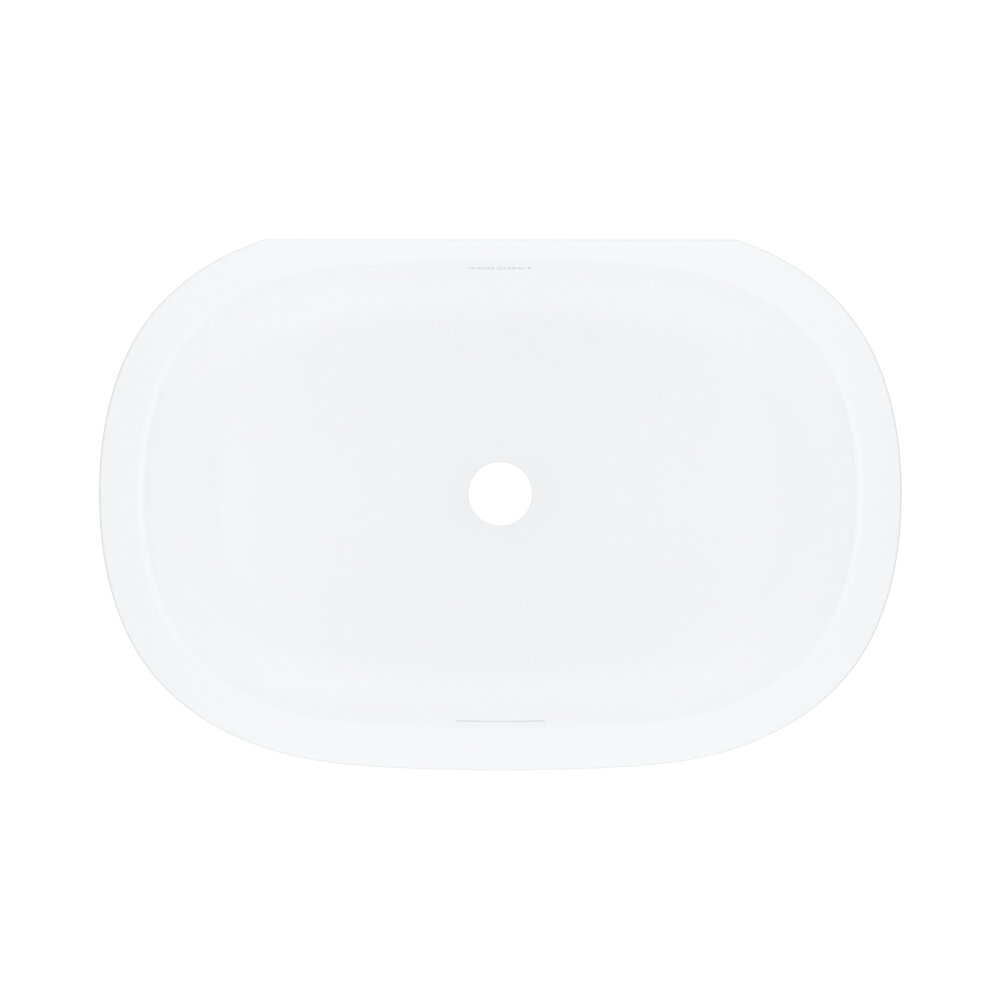 Victoria + Albert UB-BAR53M-SM-IO - Barcelona 21" x 14" Undermount Oval ...