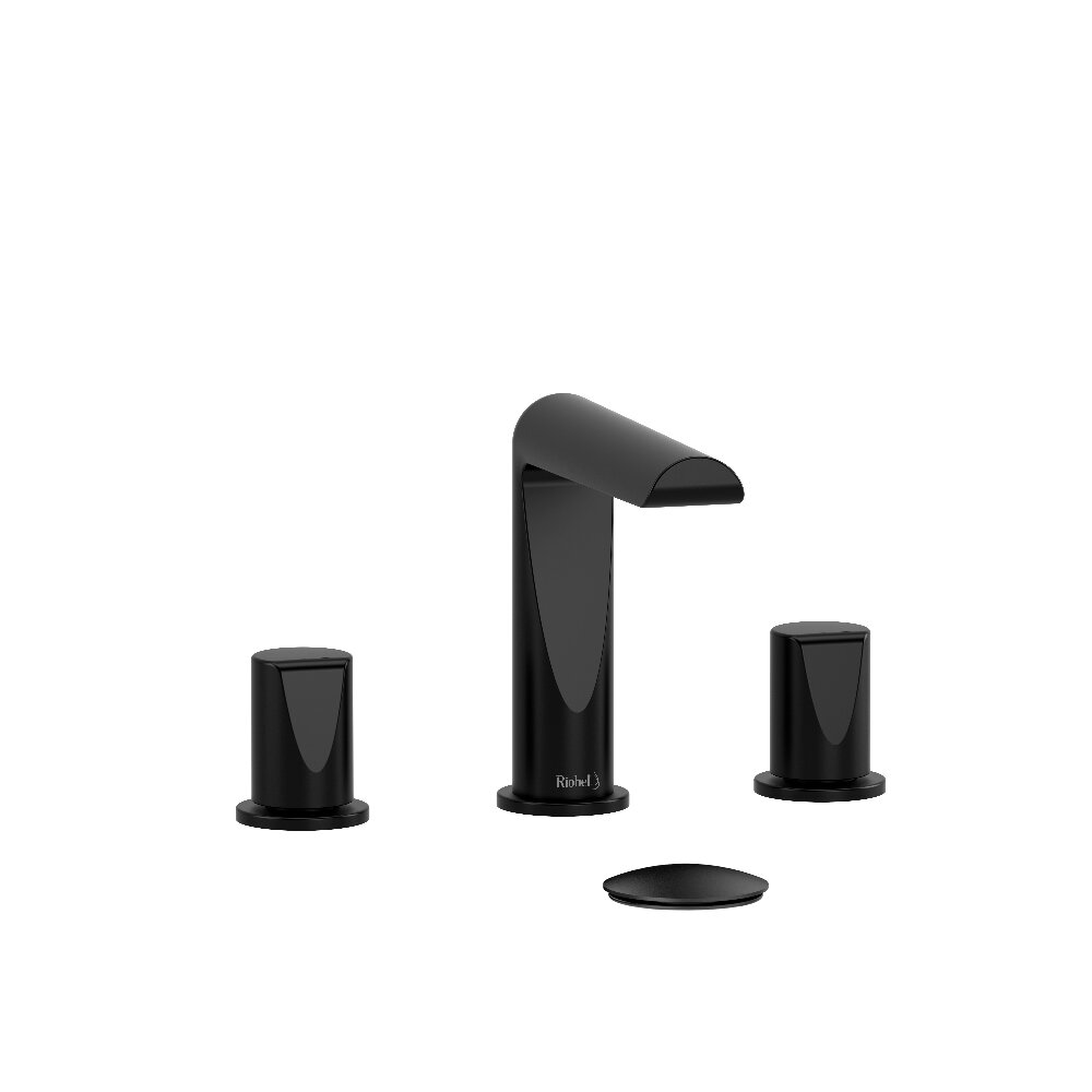 Riobel PB08BK - Parabola™ Widespread Lavatory Faucet - Amati Canada